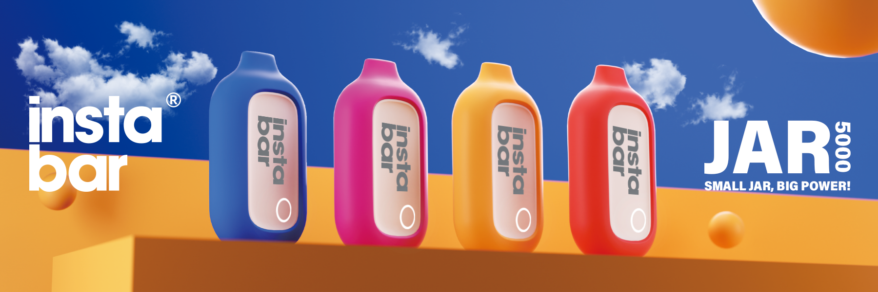 Best Disposable and Prefilled Vape Brand - Powered By instabar