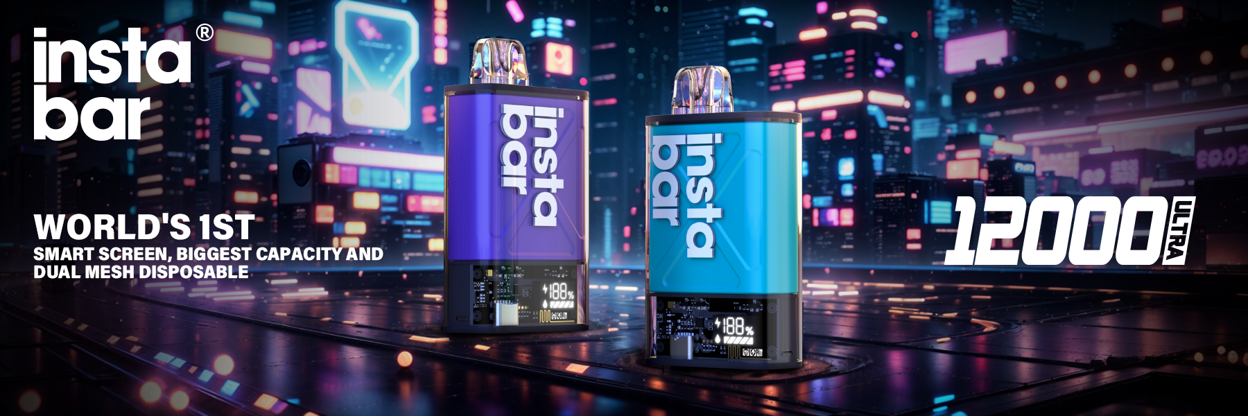 Best Disposable and Prefilled Vape Brand - Powered By instabar