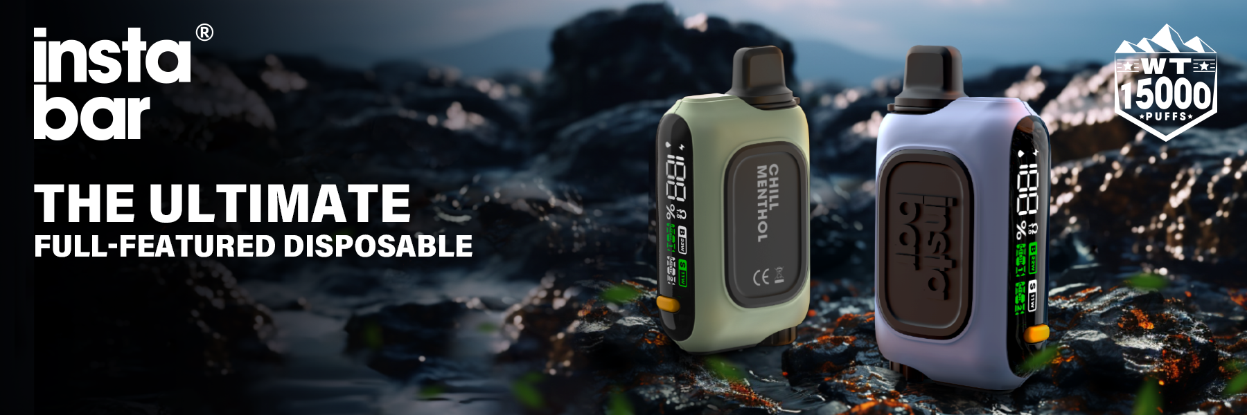 Best Disposable and Prefilled Vape Brand - Powered By instabar